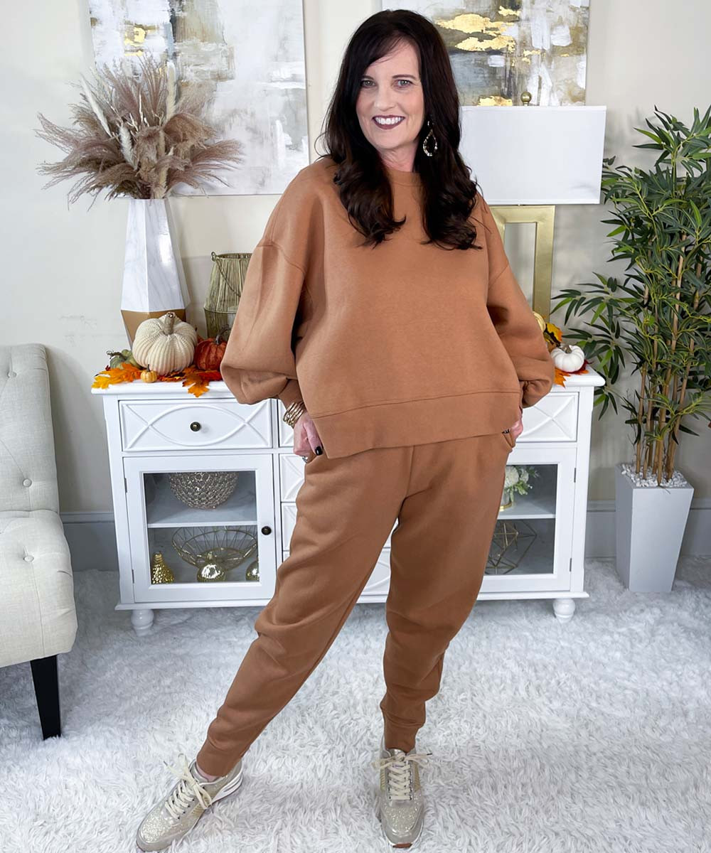 Sweatshirt and Sweatpants Set