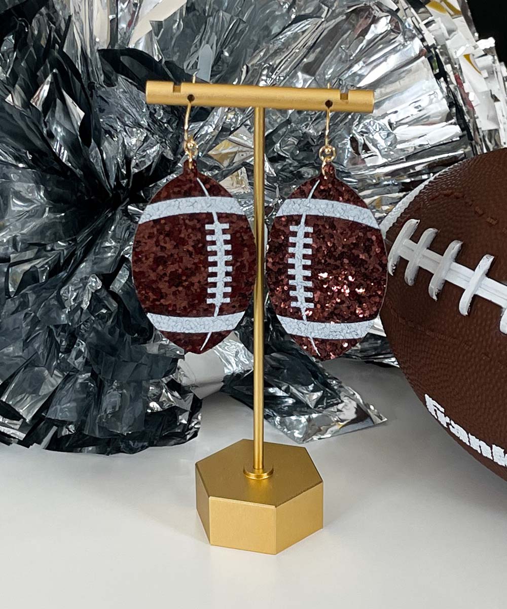 Football Earrings