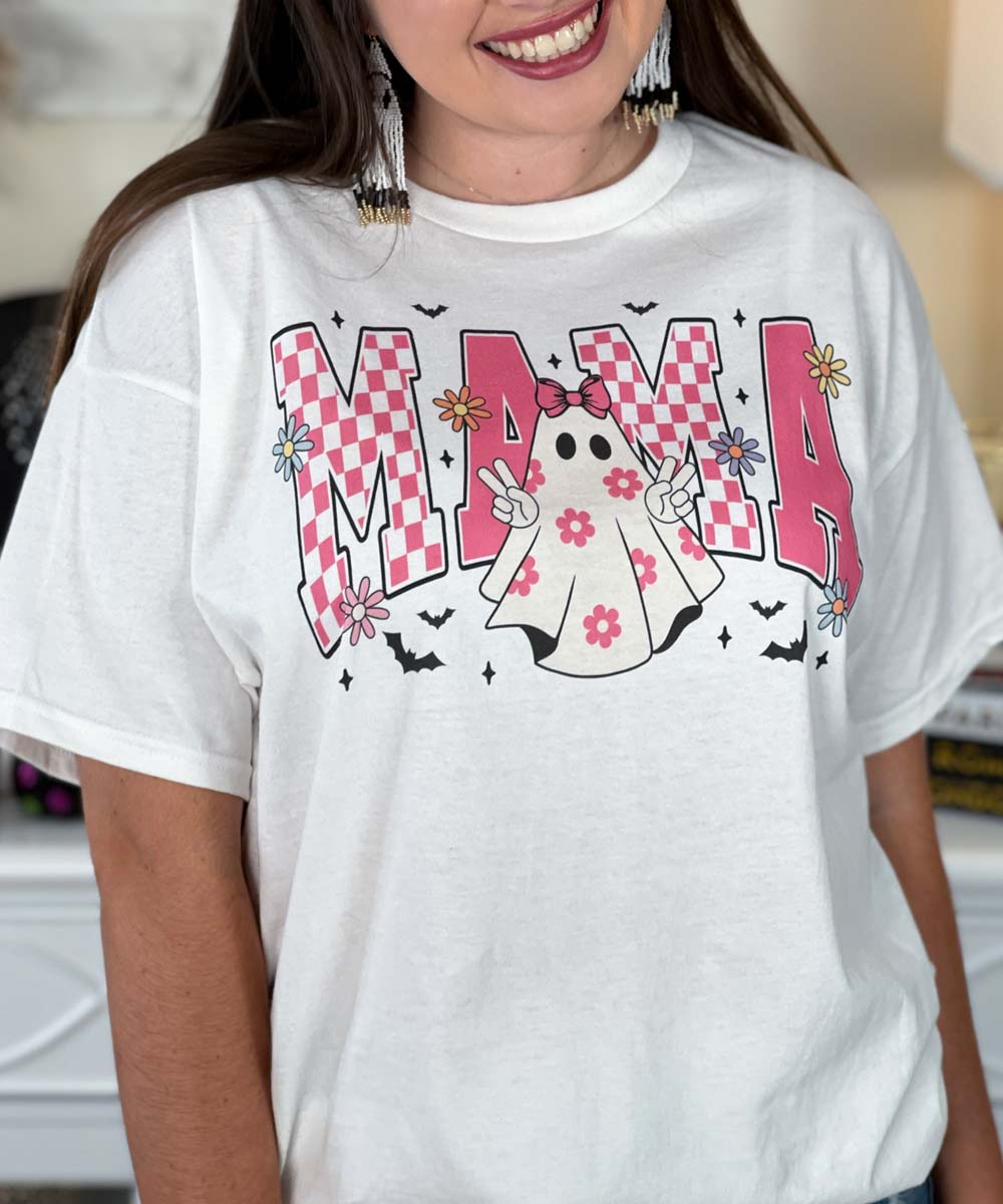 Mama Ghost Graphic Shirt