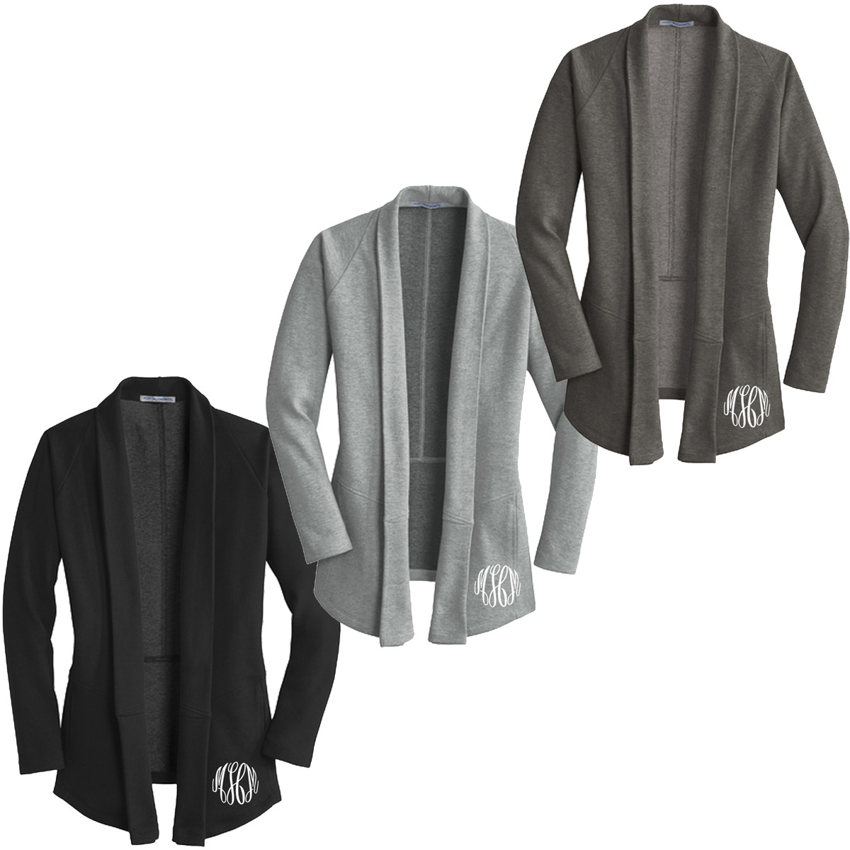 Monogrammed Cardigan