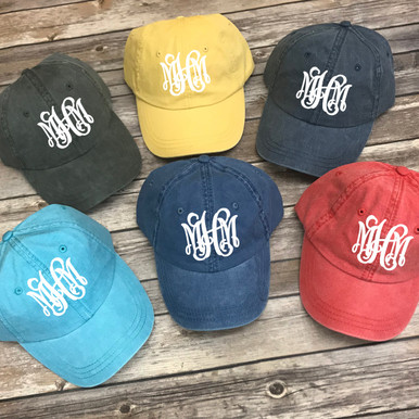 Monogrammed Ladies Cap