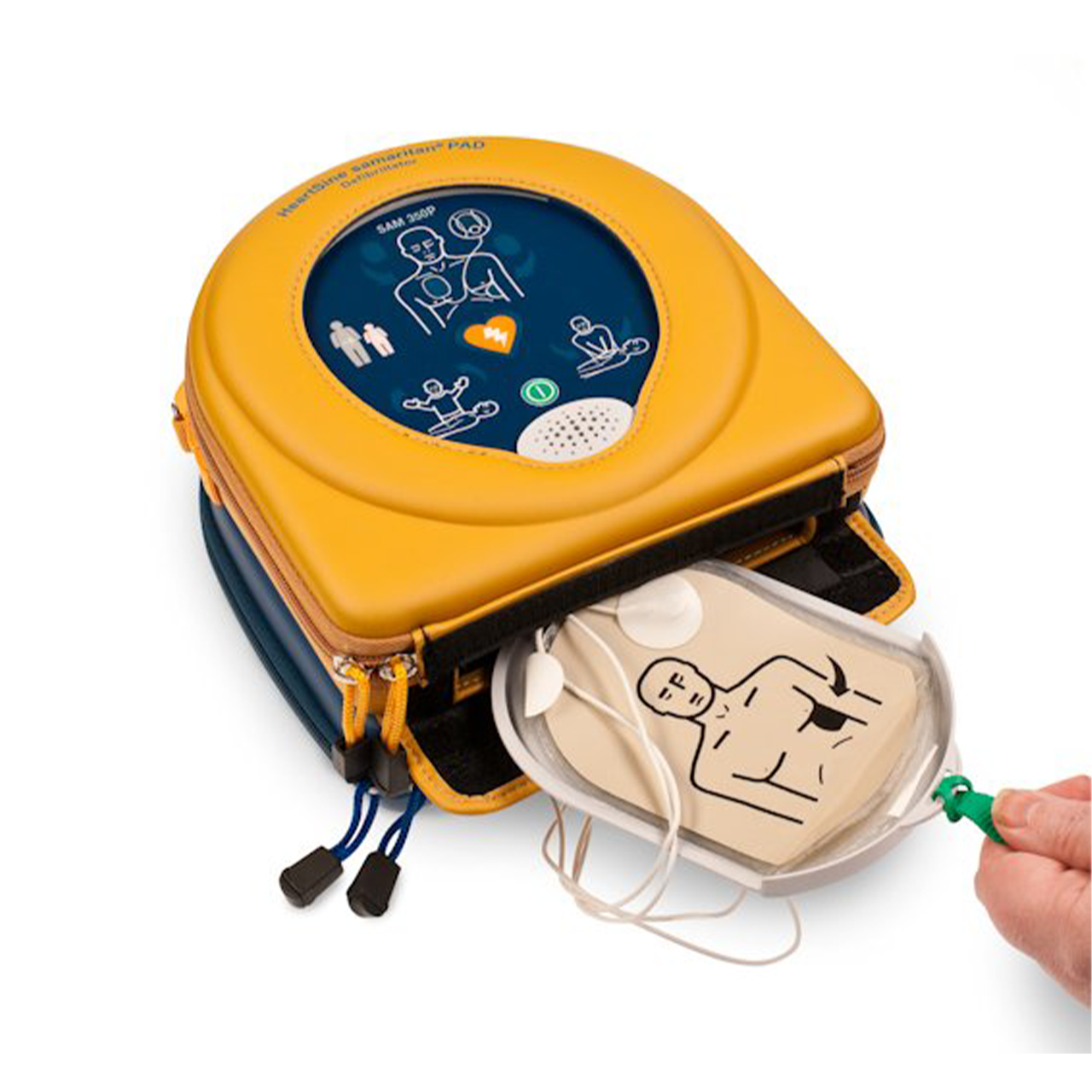 Heartsine Samaritan 350P Semi-Automatic Defibrillator – Compact AED for ...