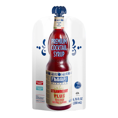 Mixybar Strawberry Plus Pouch 200ml (6.76 fl oz)