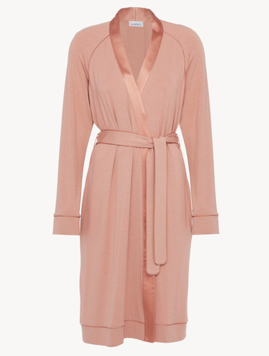 Short Robe in Blush Clay | La Perla