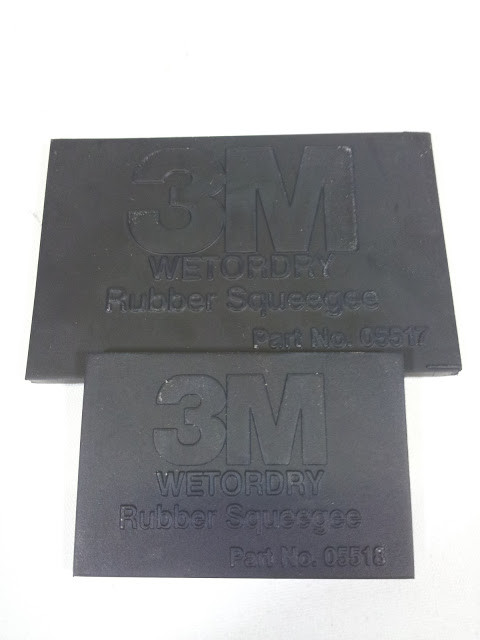 3M Wet or Dry, Black, Rubber Squeegee