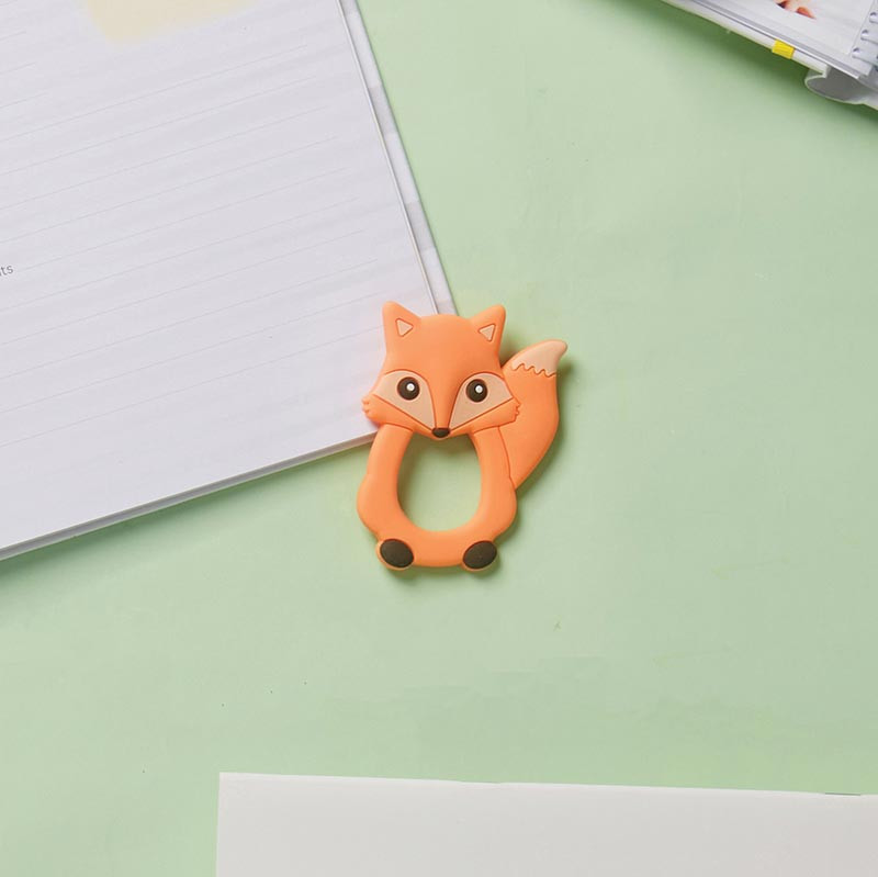 Silicone Teether - Fox - [Wholesale]Stephan Baby
