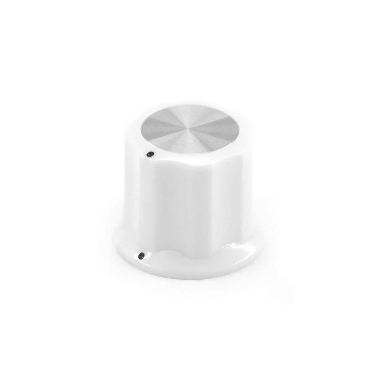 19mm Mirror Cap Knob with Dot Indicator | Synth Pointer