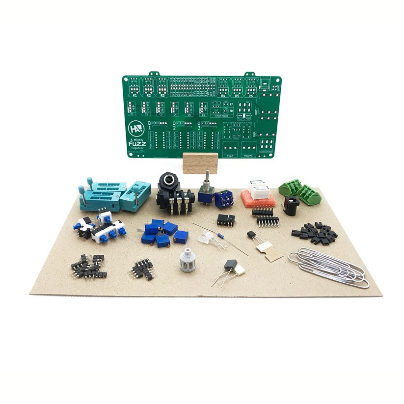 Fuzz Pedal Prototyping Kit | Fuzz Face Circuit