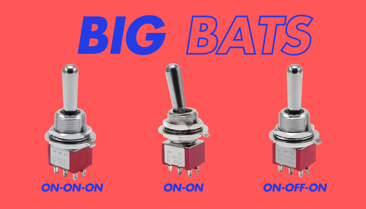 LOVE MY SWITCHES Guitar Pedal Parts and More! ALWAYS same day shipping!