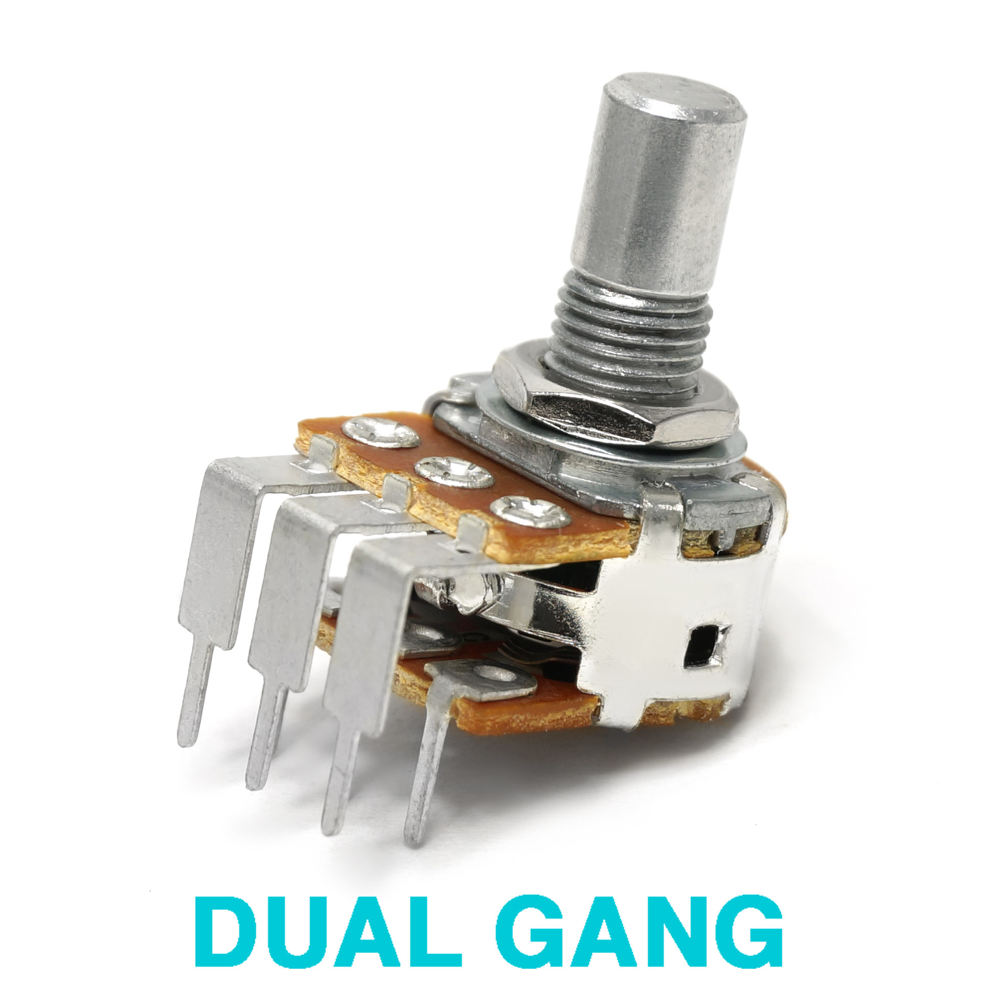Brass Potentiometer Adapter Sleeve | For Adapting 6.0mm Pots
