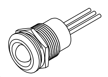 Tri-Color Panel Mount Indicator | Three Color LED