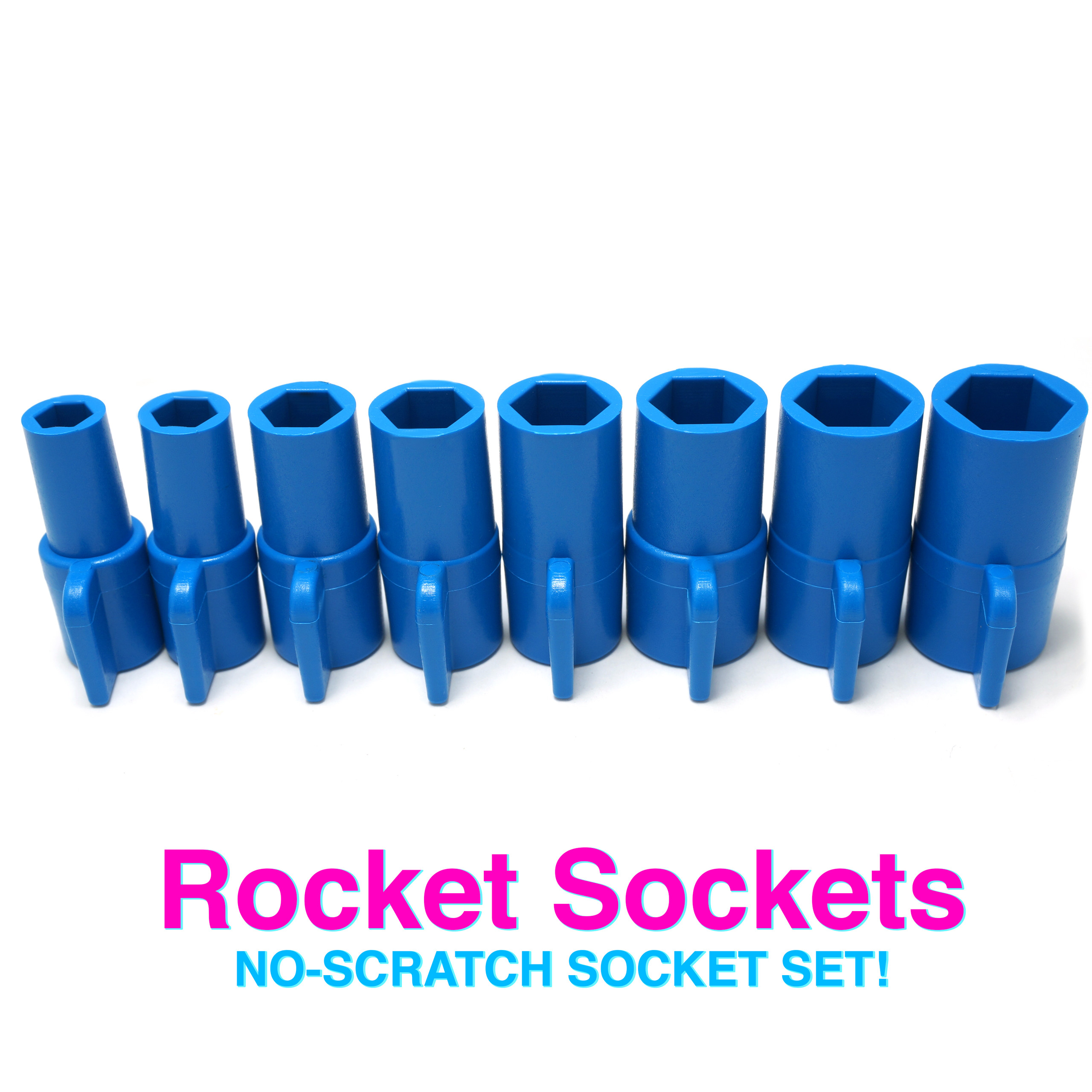 Rocket Sockets | No-Scratch Pedal-Building Socket Set