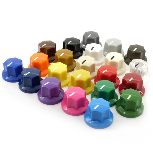 MXR Style Knobs | Small Fluted Knob for Guitar Pedals