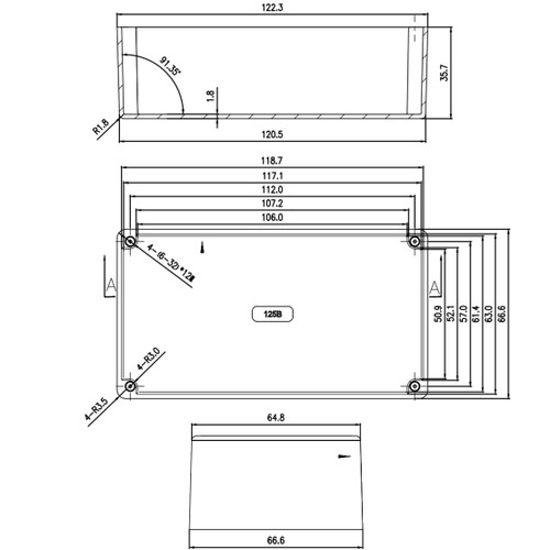 125B Hammond Clone Enclosure | Easy Drill