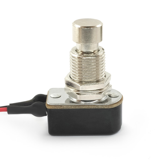 Pre-Wired SPST Momentary Foot Switch | Pro Grade Soft Click