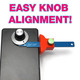 Better Setter Pedal/Amp/Synth Knob Alignment tool