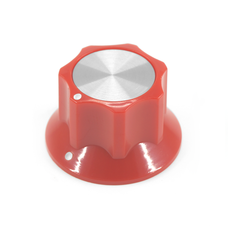 26mm Mirror Cap Knob with Dot Indicator | Synth Pointer