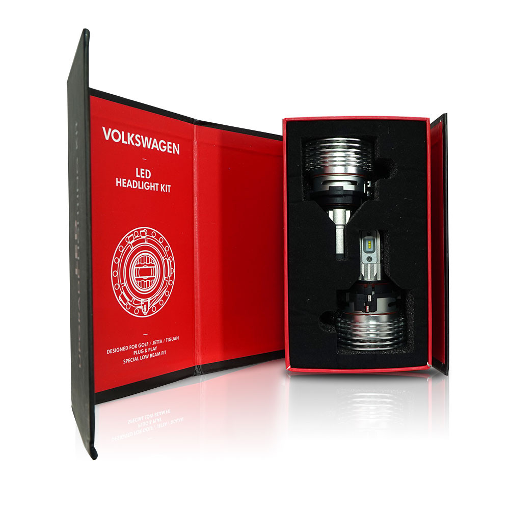 LED Conversion Kit Perfect Fitment No Adapter Need For VW Golf MK6 MK7 ...