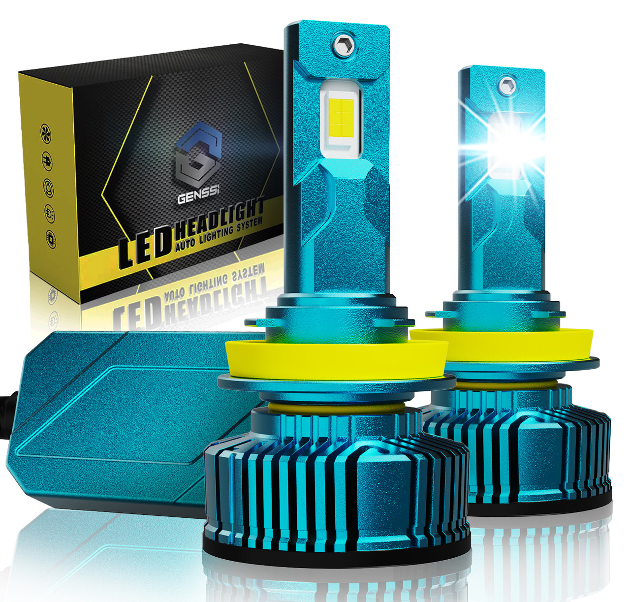 G7 Elite LED Headlight Conversion Kit 6000K Bulbs 8000LM