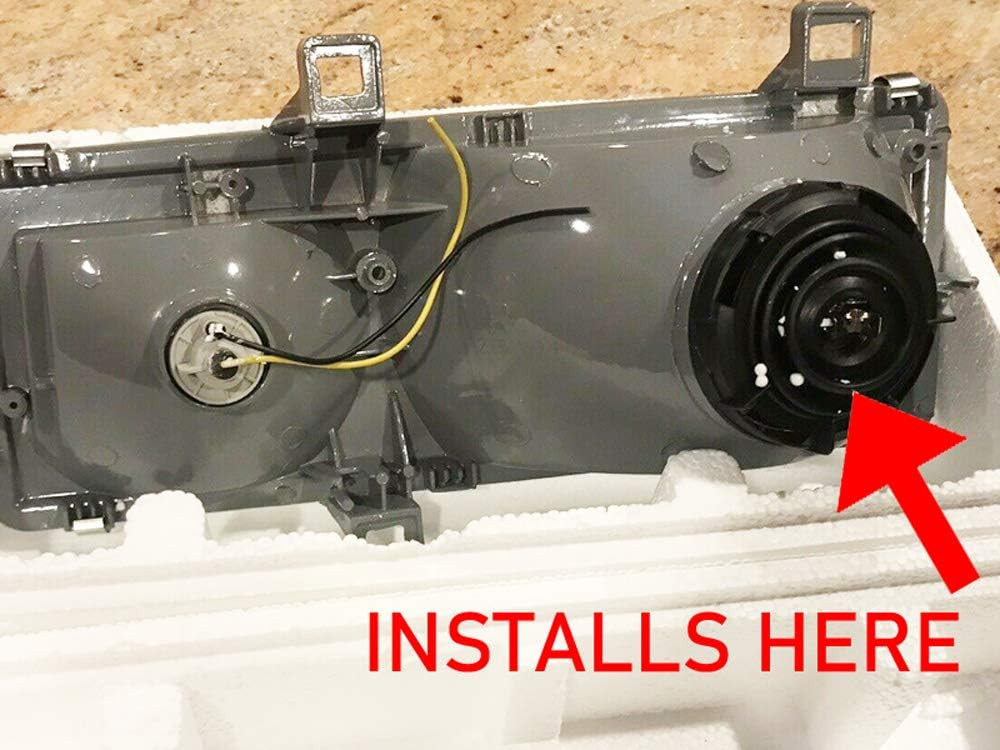 Genssi LED Headlight Light Bulb Conversion Kit Compatible with Nissan ...