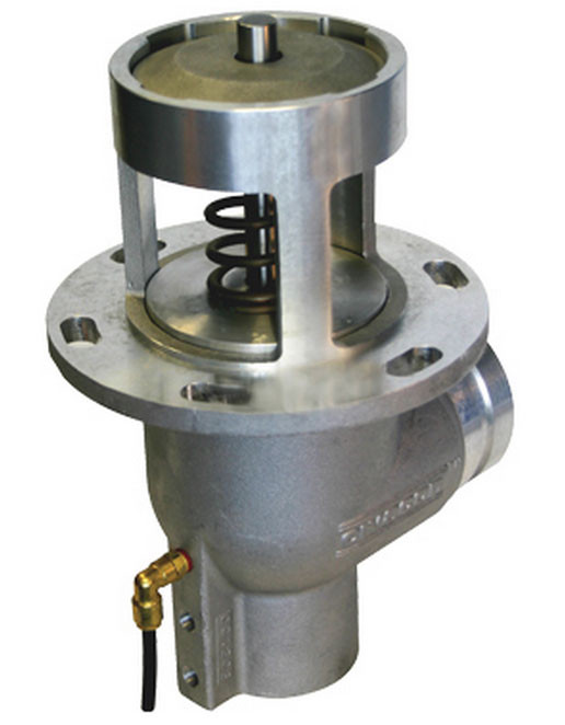 Civacon 3 in. Grooved Elbow Air Operated Emergency Valves w/ FKM Seal ...