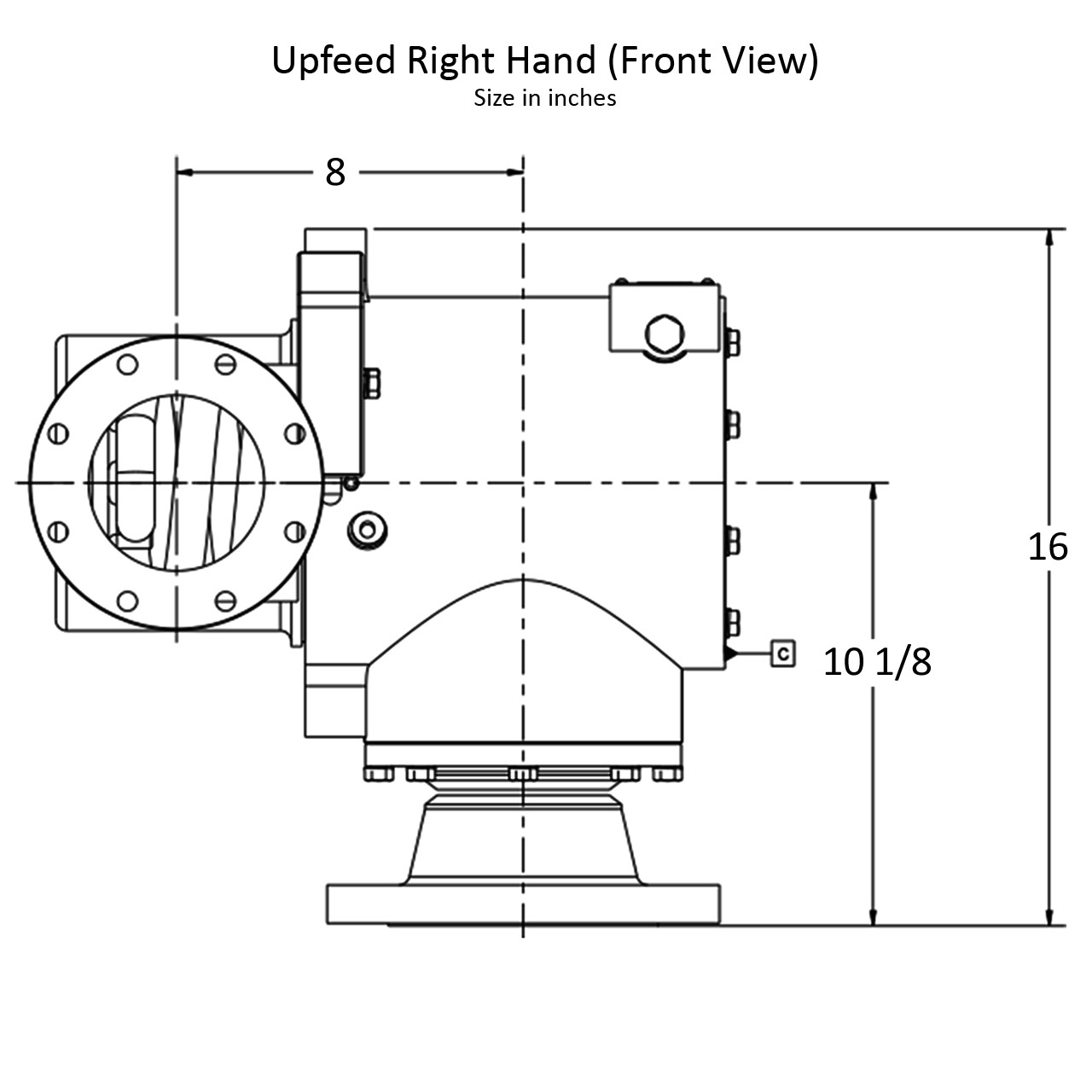 OPW 4 in. Compact Torsion Spring Base Swivel - John M. Ellsworth Company