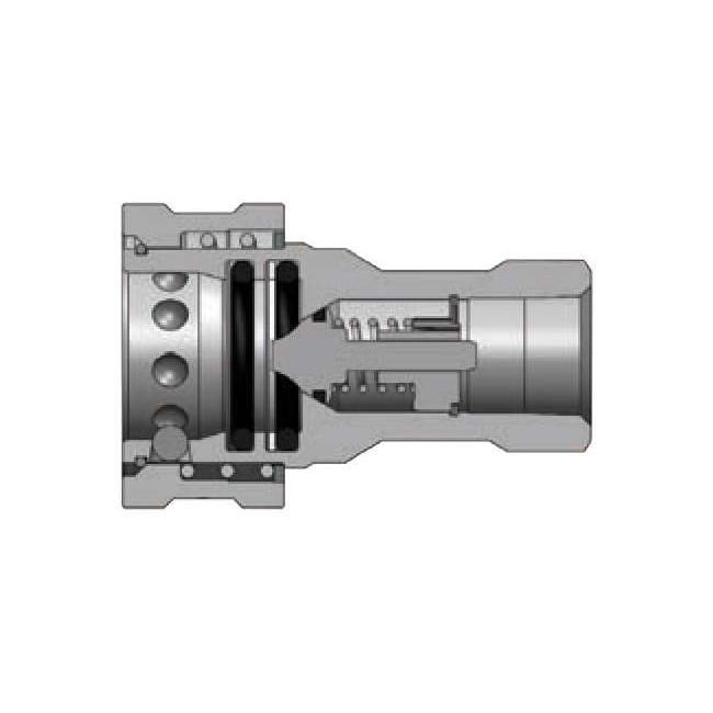 Dixon H-Series Steel Female Threaded Coupler