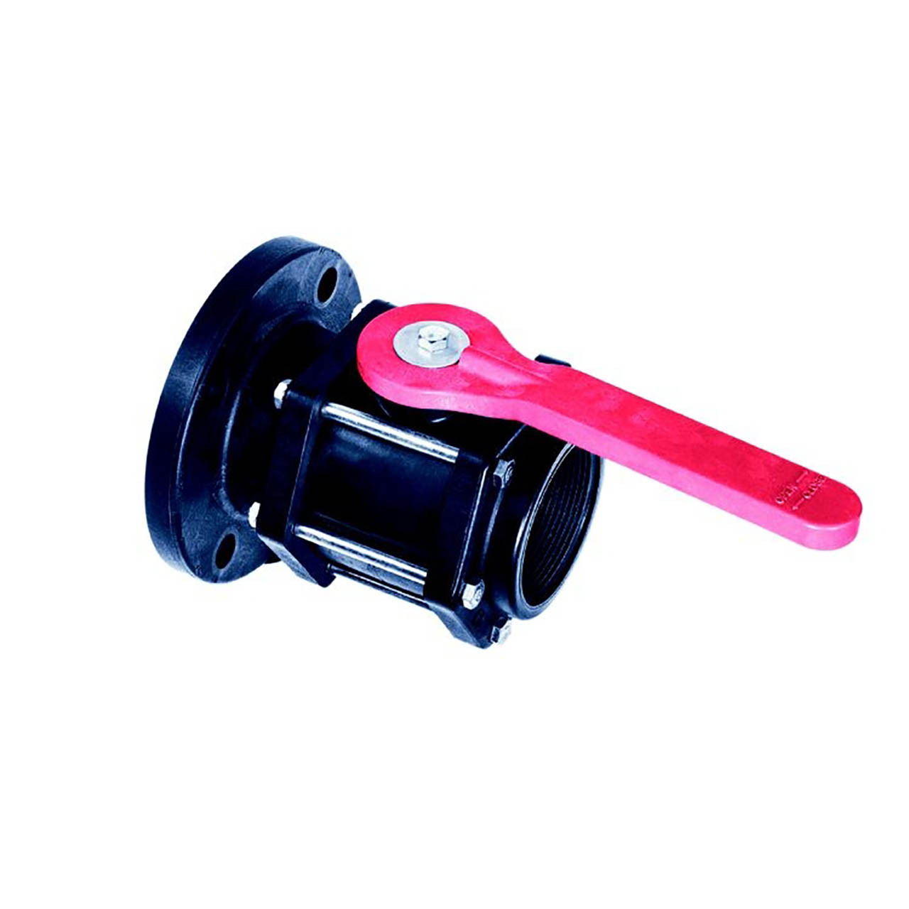 Bee Valve 2 1/2 in. Full Port Ball Valve w/4-Bolt 3 in. ANSI Flange One ...
