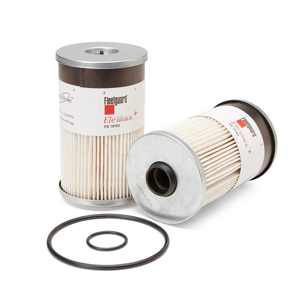 Fleetguard FS19763 EleMax Plus Fuel/Water Separator Filter, 7 Micron