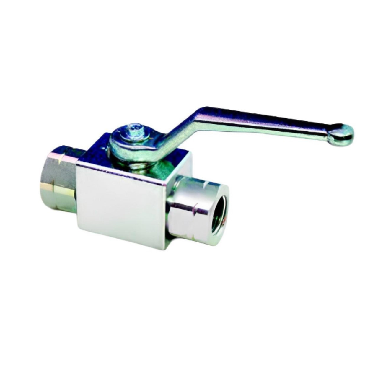 PCI BKH BKH-38-NPT-1123-2 3/8 in. NPTF Zinc Clear Coat Full Port Two ...