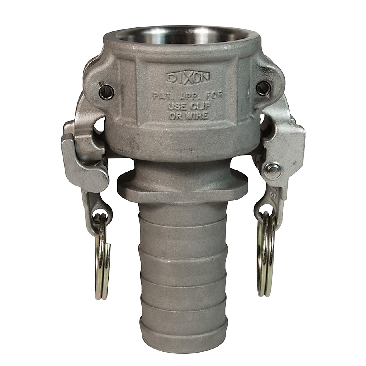 Dixon HAC100EZ 1 in. Cam & Groove Hastelloy Type C Coupler - Hose Shank ...