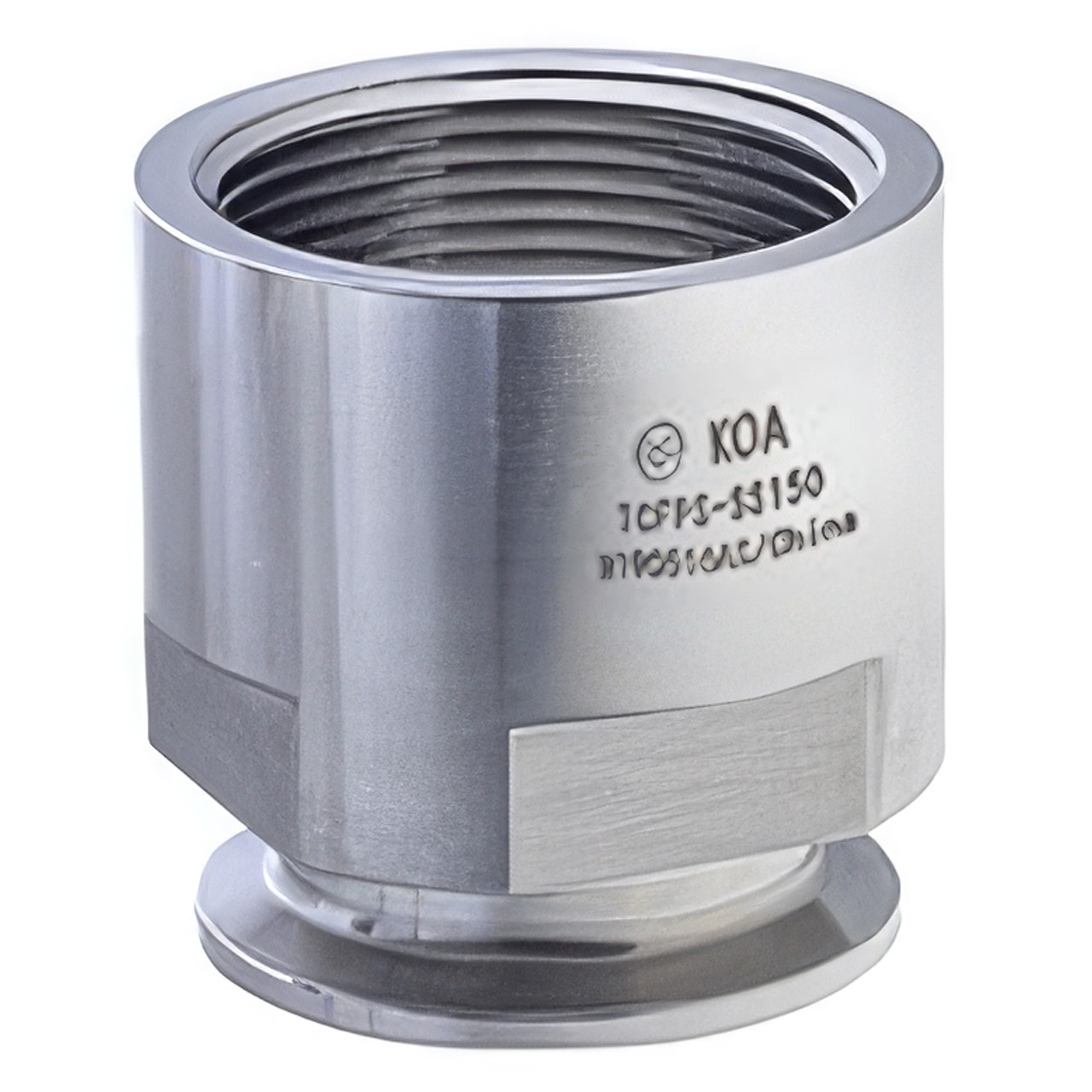 Kuriyama TCFPSSS200150 Stainless Steel 2 in. Tri-Clamp x 1 1/2 in. FNPT ...