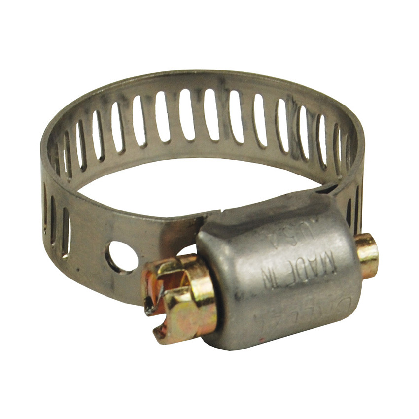Dixon Miniature Worm Gear Clamps Style MH with 201 SS Band & Steel ...