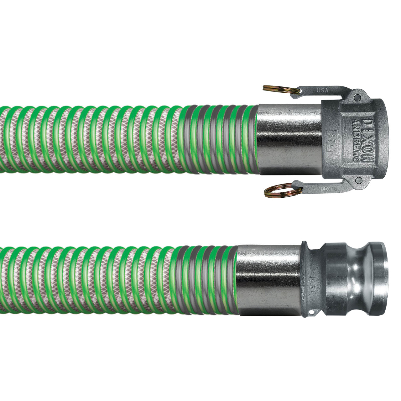 Kuriyama Tigerdrop 4 in. TDH Clear Fuel Drop Hose Assemblies w/ Part C ...
