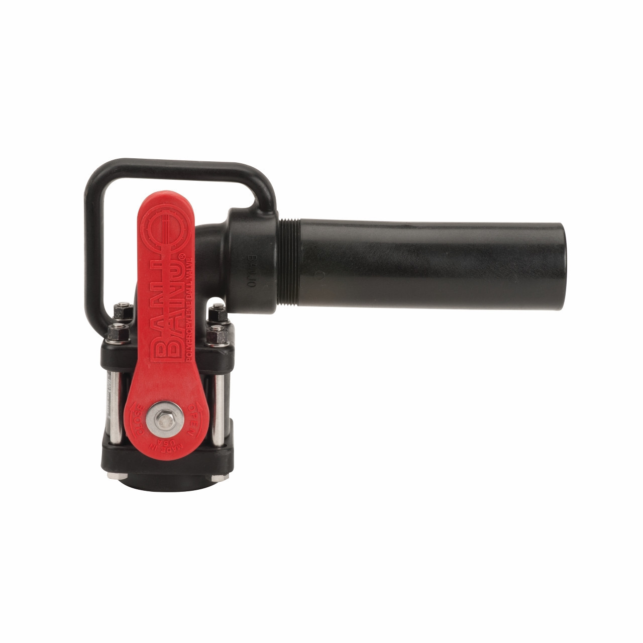 Banjo 2 in. Poly Nozzle Valves w/ 90° Elbow & 8 in. Spout - John M ...