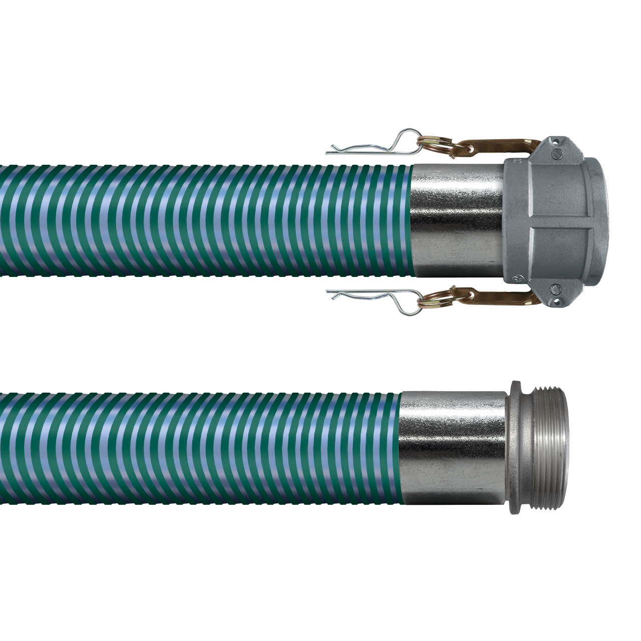 Kuriyama Tigerflex K Series 2 in. PVC Suction Hose w/ Female Coupling x ...