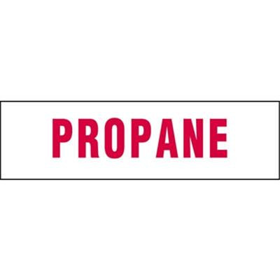 Propane Vinyl Sticker 6 in. x 21 in. - John M. Ellsworth Company