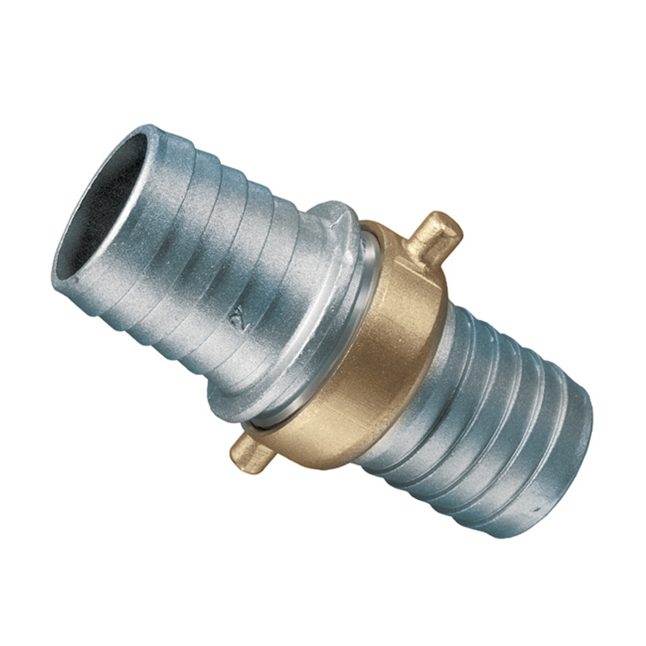Kuriyama Aluminum Pin Lug Hose Shank Coupling W Brass Swivel Nut