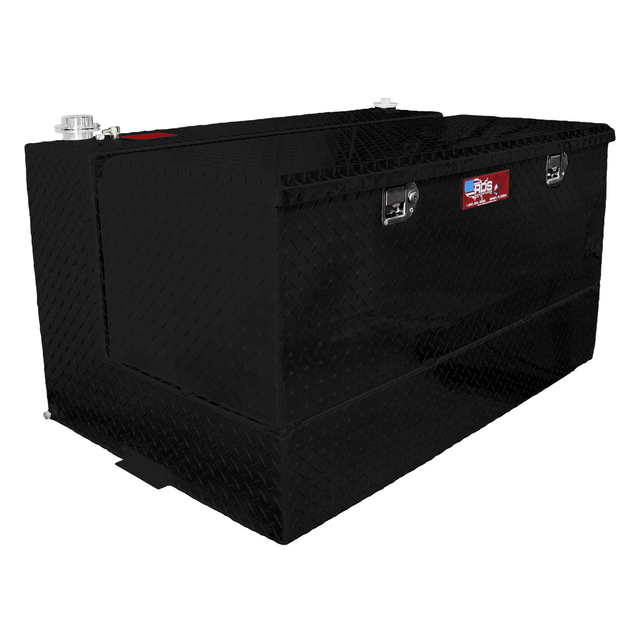 RDS 95 Gal. Powder Coated Al. L-Shaped Transfer Tank/Toolbox