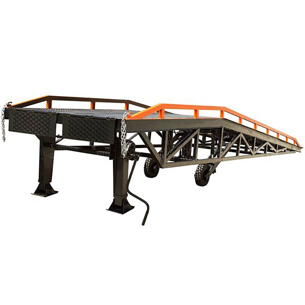 HD Ramps Steel Portable Yard Ramp- 37 ft. L x 6 ft. 10 in. W, 22,000 lb ...