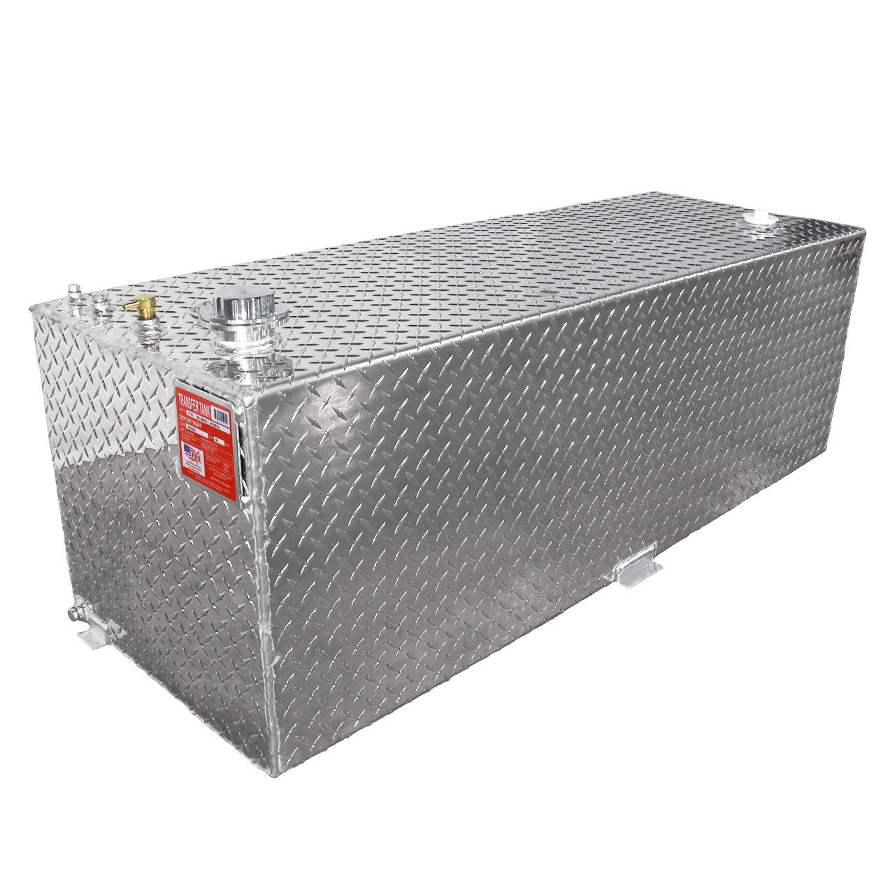 RDS Manufacturing 91 Gallon Aluminum Rectangular DOT Certified Transfer ...