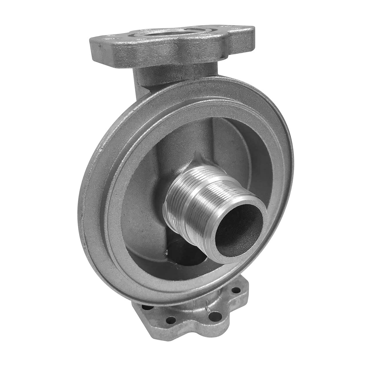PIUSI F14640020 1 in. NPT x 1 1/2 in. UNF Steel Filter Head Adapter ...