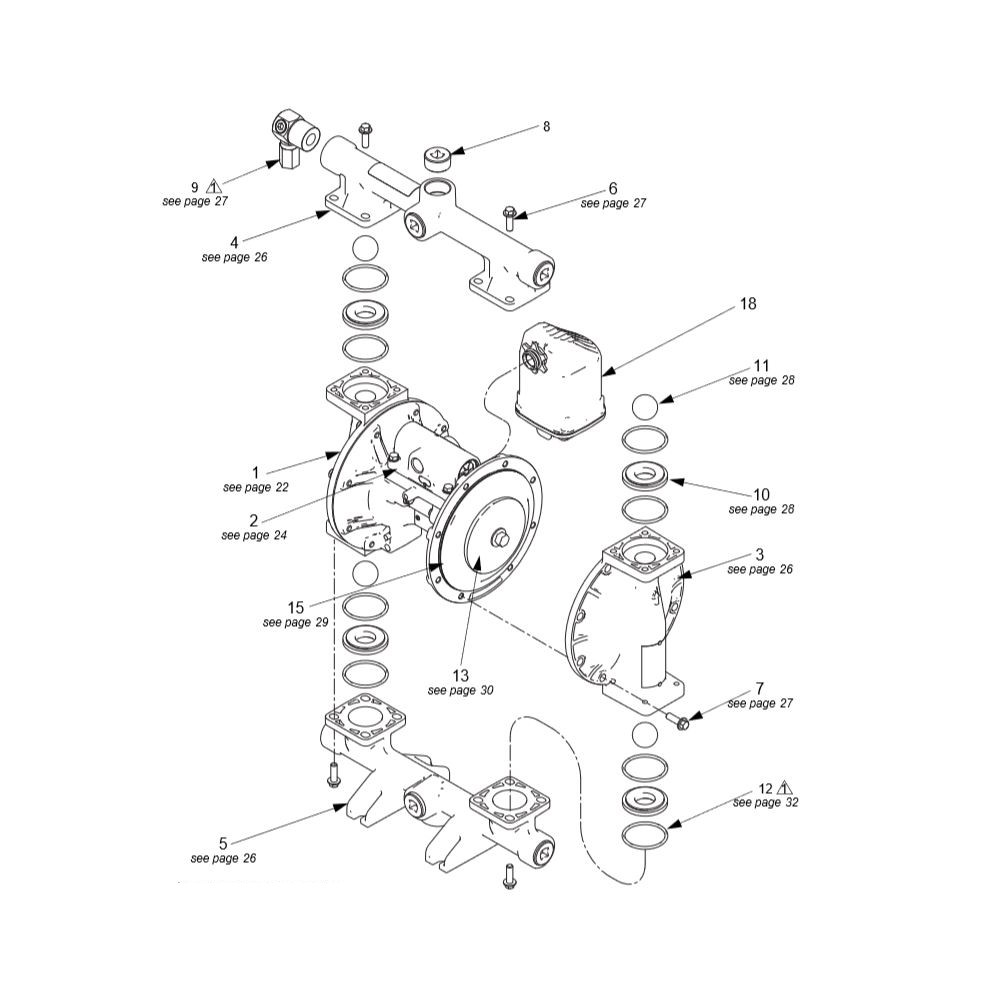 Graco Ac Check Ball Kit For 1040 1050 Air Operated Diaphragm Pumps