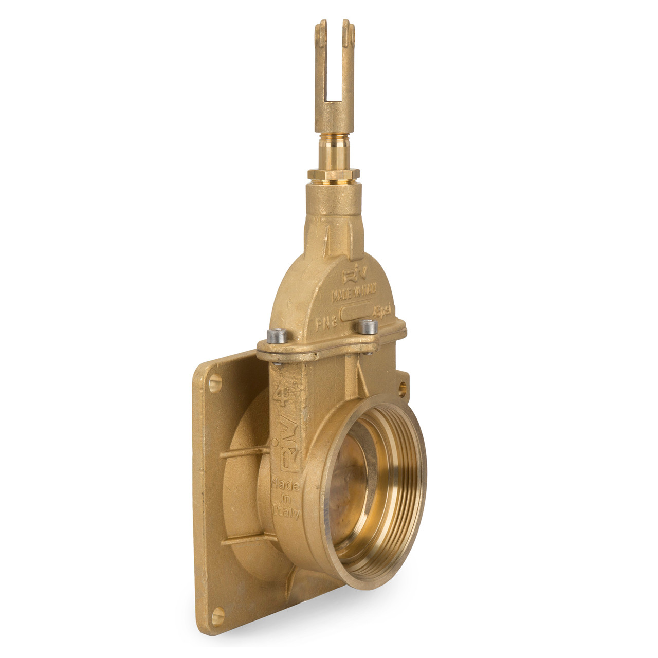 RIV Perla 6 in. Brass Piston Gate Valve Flange X F NPT - John M ...