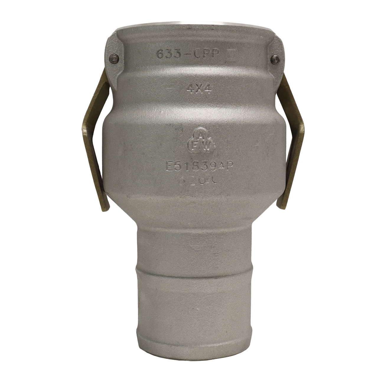 Civacon 633CPP-4040 4 in. Female Cam x Hose Shank Vapor Coupler w ...