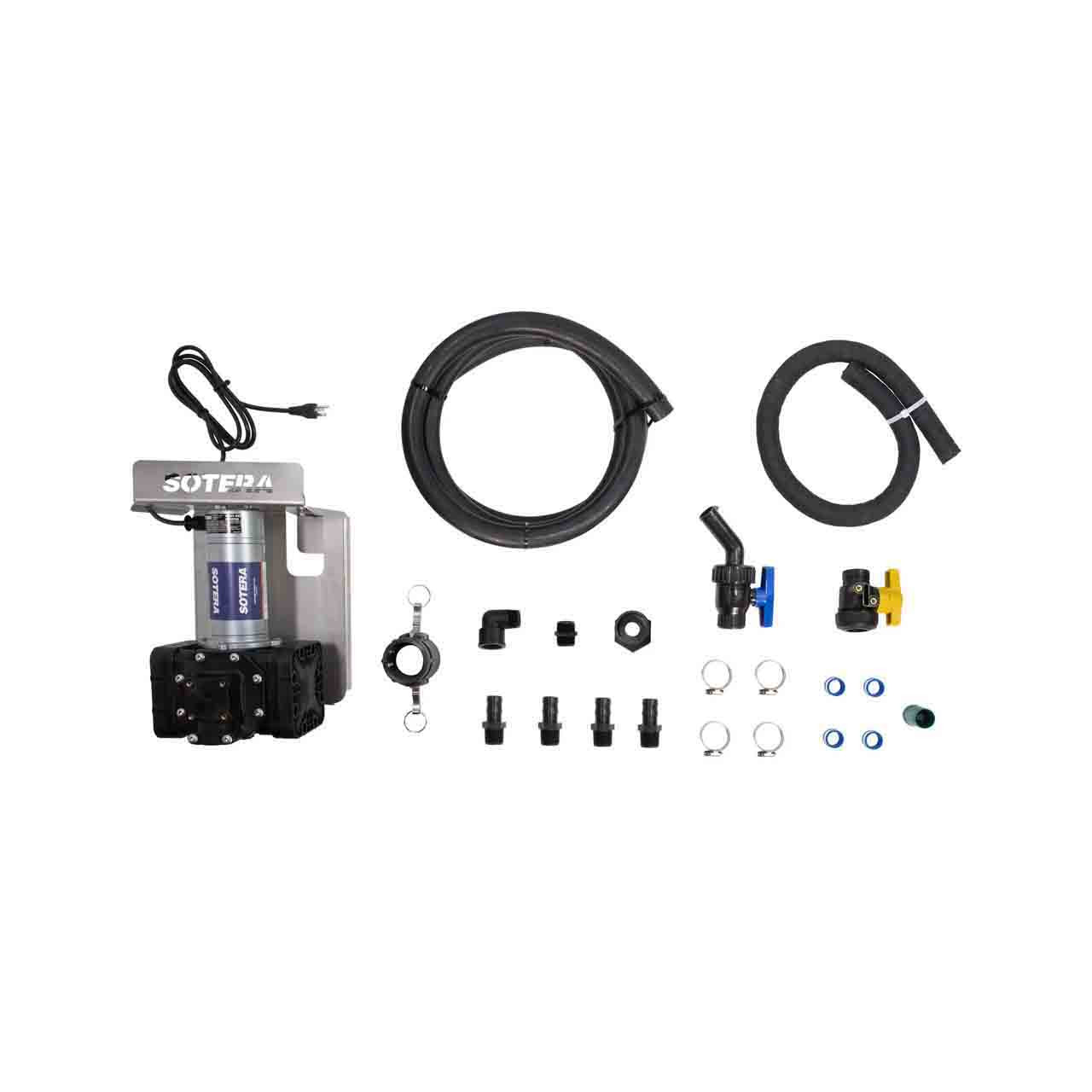 Sotera SS491BMS4-HC0 115V AC Chemical Transfer Pump W/ IBC Tote Bracket ...
