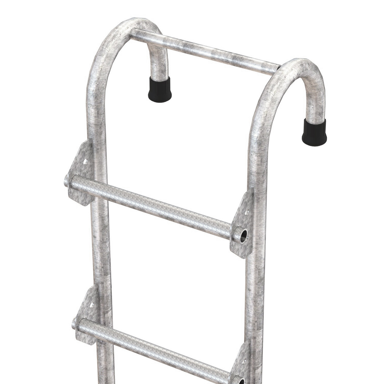 Vestil NTAL-10-HDG 10 Step Galvanized Tank Access Ladder 300 Lb ...