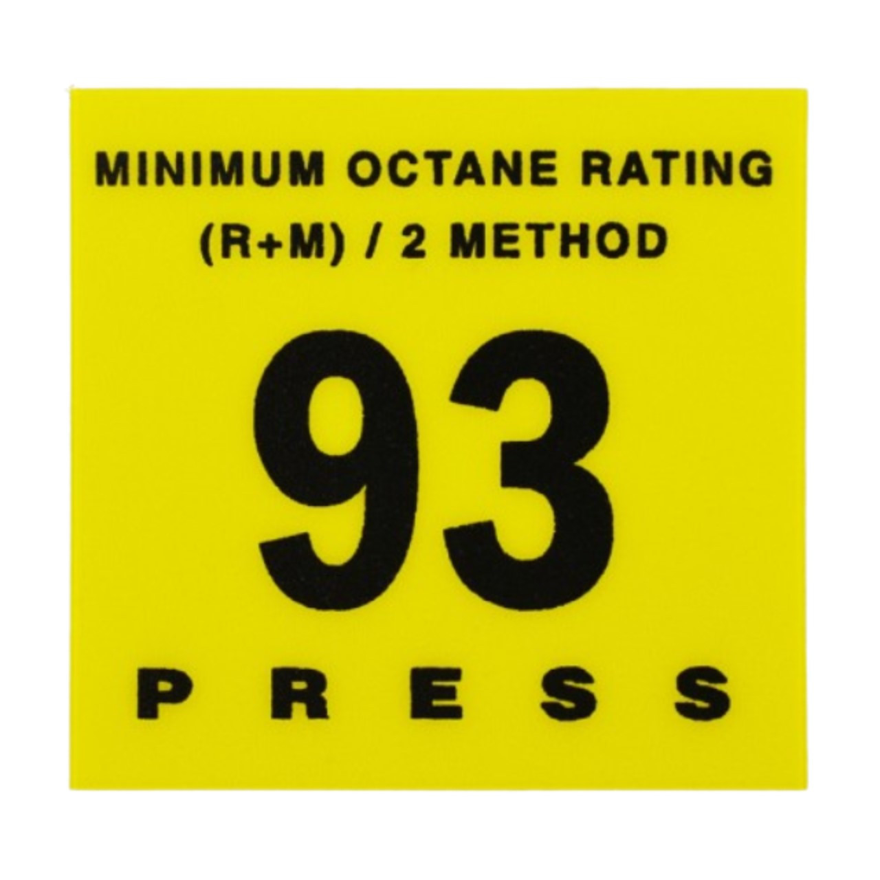 RDM EU02001G004 93 Octane Press to Start Overlay - Gilbarco Encore ...