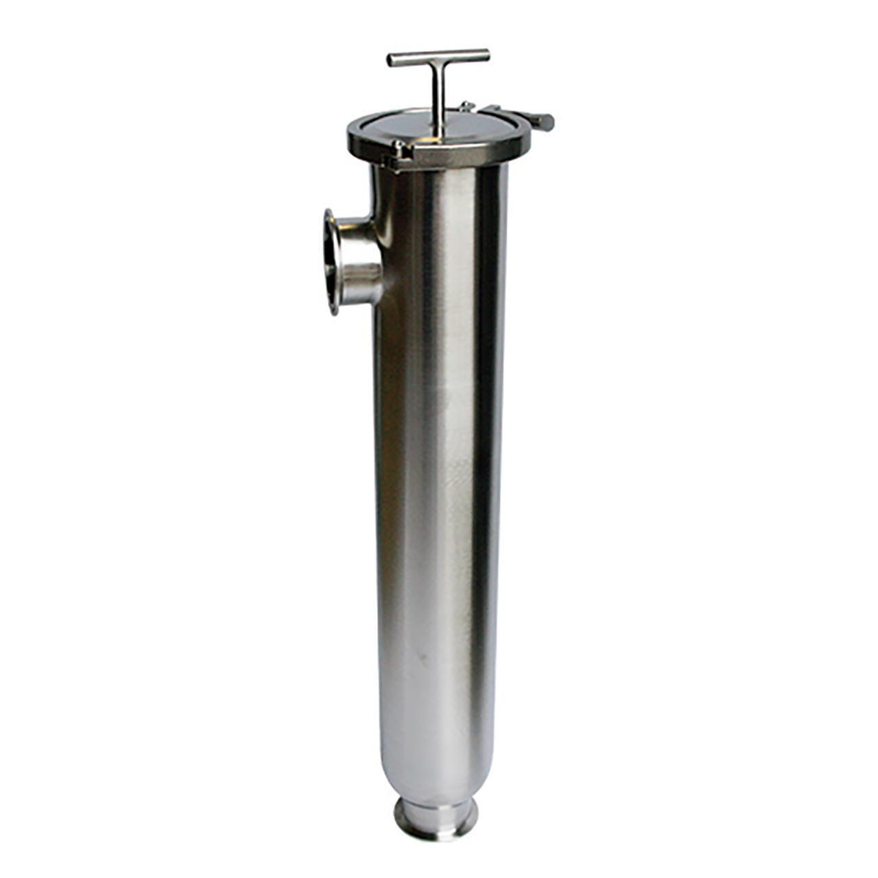 Sani-Matic 2 in. 316L SS Long Angle Line Strainer W/ Side Inlet - John ...