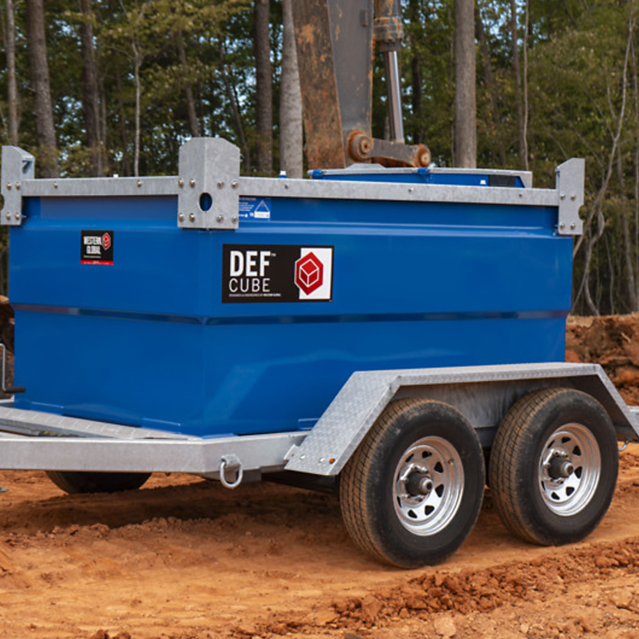 Western Global 597 Gallon DEF Cube Portable Fuel Storage Tank w ...